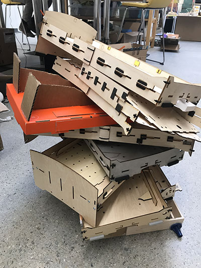 Eureka Crate Pinball Machine Crate