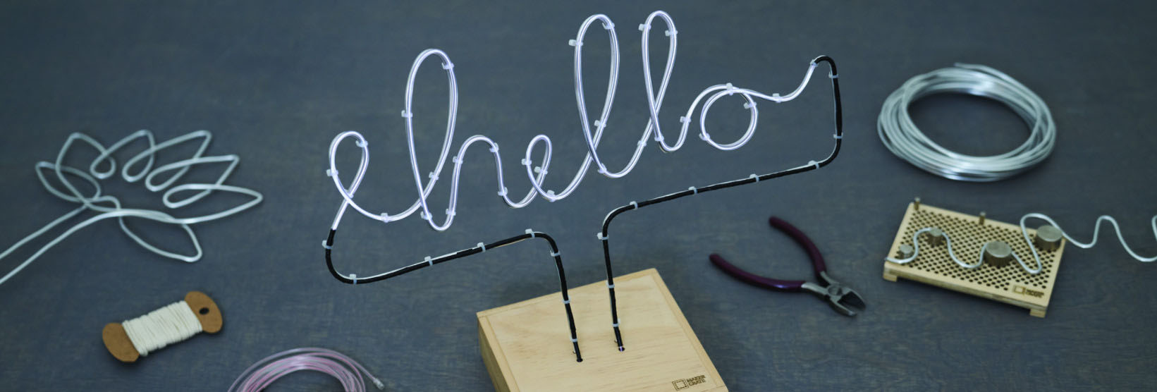 Maker Crate Electroluminescent Sculptures Crate