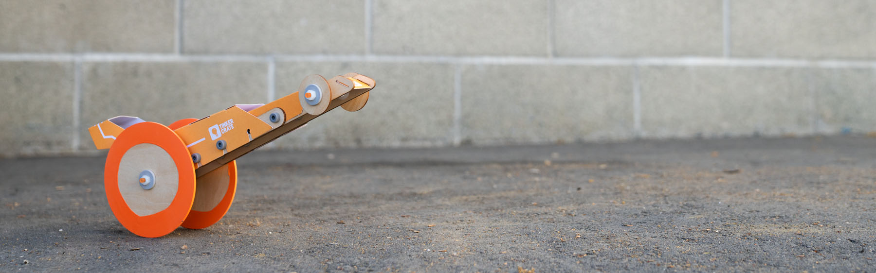 Tinker Crate Rubber Band Race Car Crate