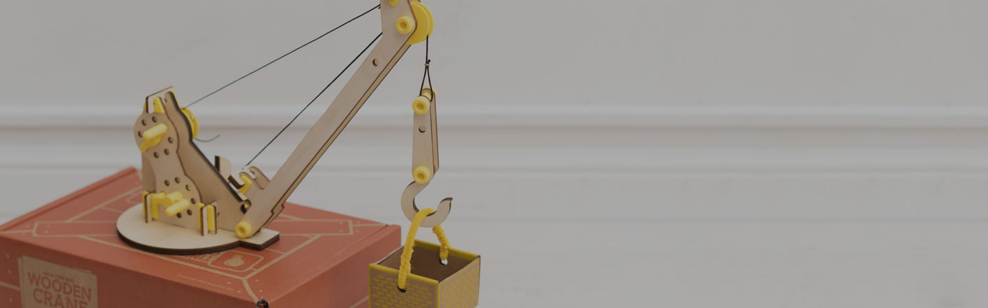 Tinker Crate Pulley Crane Crate